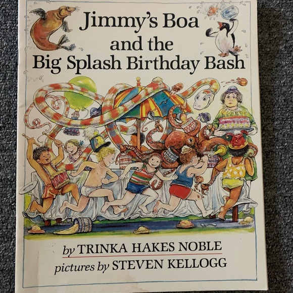 Other | Jimmys Boa And The Big Splash Birthday Bash Book | Poshmark